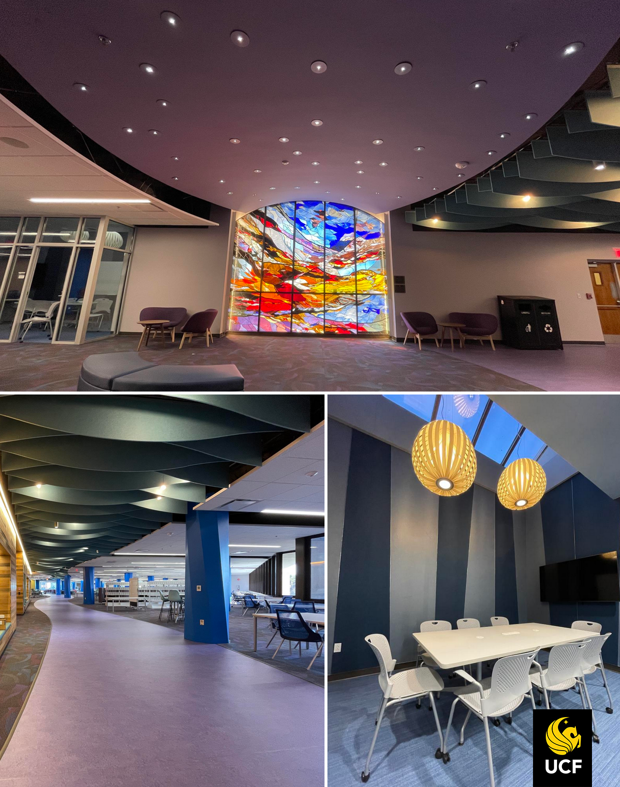 John C. Hitt Library Third Floor Renovation Prepares For Grand Reopening – UCF Planning, Design ...